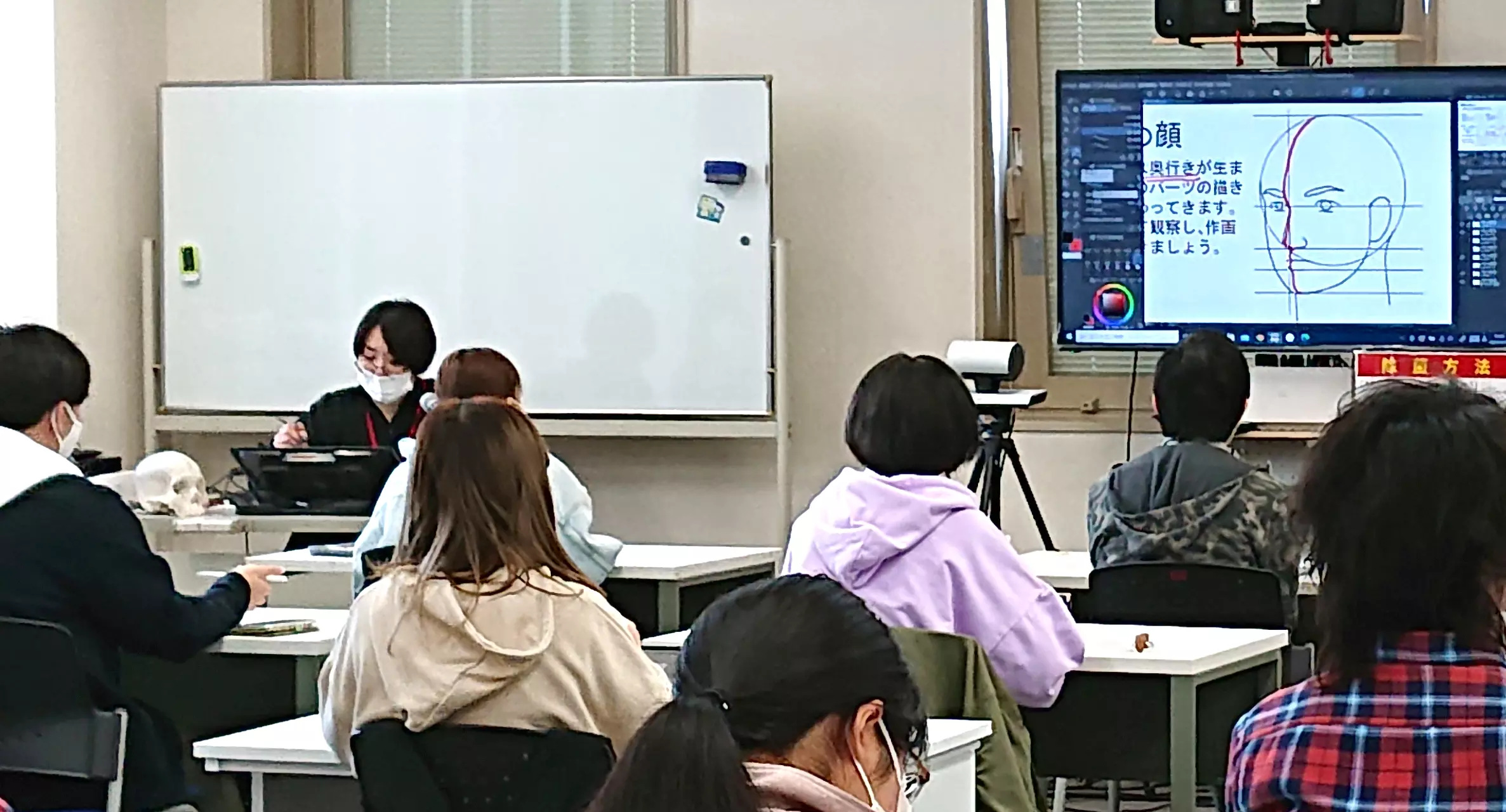 アニメ学部新聞第21号♪新入生の授業へ潜入！アンケート「あなの好きな授業は何ですか？」 アニメ・声優・マンガ・イラスト・vtuberの専門